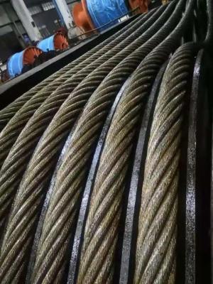 Cina Corda di filo d'acciaio per la trivellazione delle miniere Trivellazione di pozzi idrici 6X25 6X36Ws 6X31ws 6X29 6X26Ws in vendita