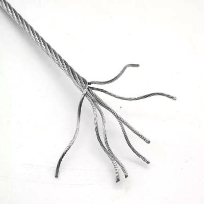 中国 高強度ステンレス鋼のリフティングワイヤロープ 建材と建設用 販売のため