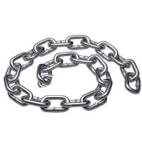 Quality High Strength Steel Link Chain 48kN Test Load Stainless Steel Welded Link Chain for sale