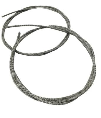 China Acero inoxidable de grado 6x36 Cables de cable de alambre de 50 mm con recubrimiento galvanizado en venta