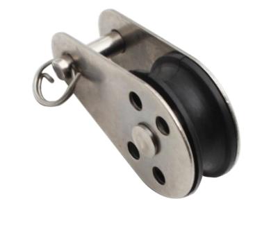 China Newest Pulley Block for Heavy Industry Stainless Steel 8252 Single Block Nylon Sheave for sale