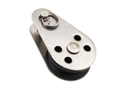 China Newest Pulley Block for Heavy Industry Stainless Steel 8252 Single Block Nylon Sheave for sale