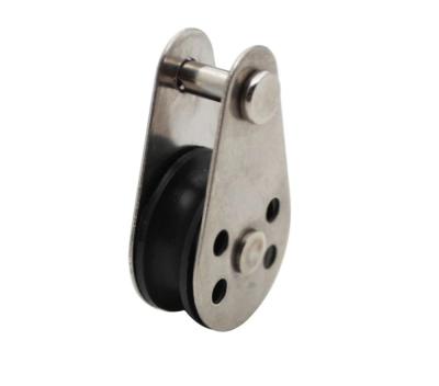 China Newest Pulley Block for Heavy Industry Stainless Steel 8252 Single Block Nylon Sheave for sale