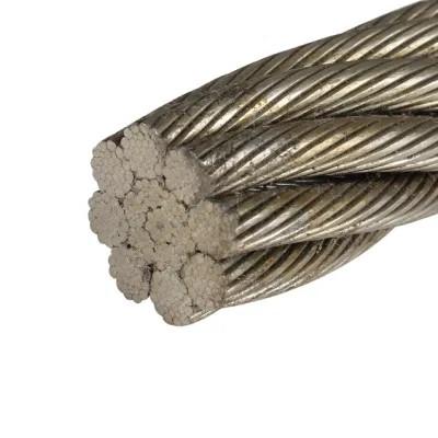 China Ungalvanized/Galvanized Steel Wire Rope for Hoisting 8x19S FC/IWRC Cable Rails Type of Core Steel core for sale