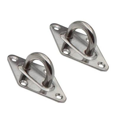 China Ferramenta de engrenagem naval Aço inoxidável 304 Placa de olho de diamante Alta resistência for sale