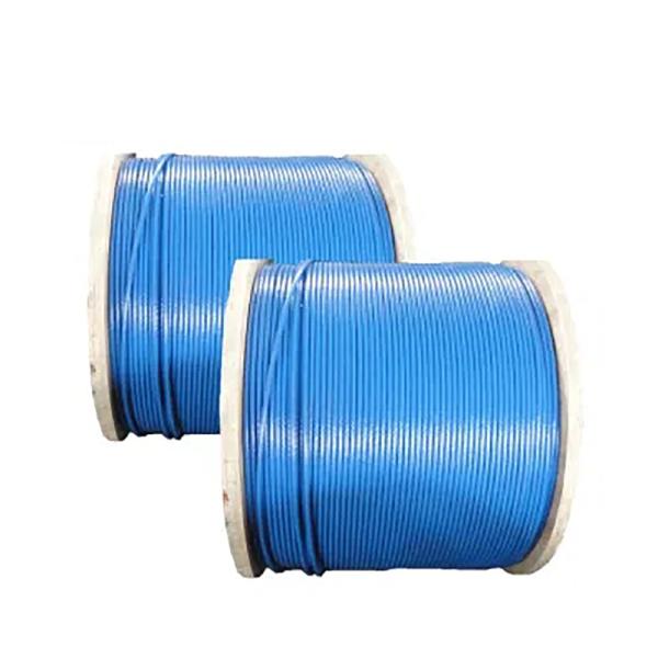 Quality 6x19 FC 6x19 IWS 7x19 PVC/PP/PE/PA Coated Steel Wire Rope Type 316 Stainless Steel for sale