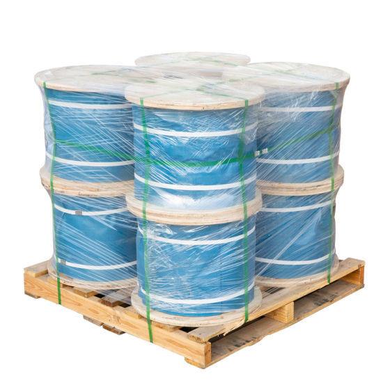 Quality 6*12 7FC 5mm 300m Coil Galvanized Wire Rope for Bunding Steel Grade Stainless for sale