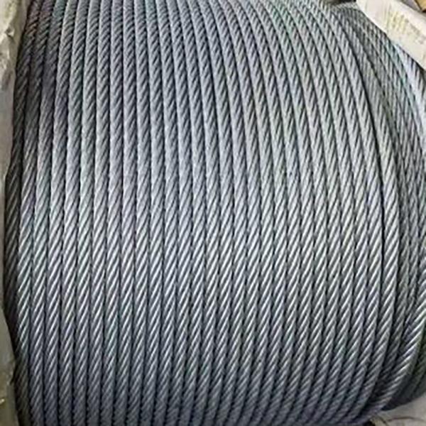 Quality Stainless Steel 6X15 7FC Wire Rope for Bundling High Tensile Fiber Core for sale