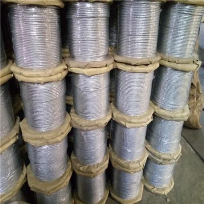 Cina Acciaio inossidabile non legato ACSR ASTM A475 1X19 Strand Strand di acciaio galvanizzato per conduttore aereo in vendita