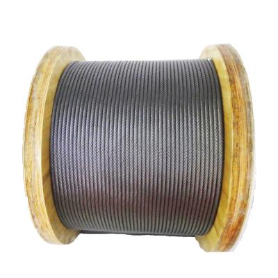 China 1/32'' 3/64'' 1/16'' 3/32'' 1/8'' 5/32'' 3/16'' 1/4'' 5/16'' 3/8'' Alu-Zinc Wire Rope Galvanized Steel Wire Rope Cable Rails for sale
