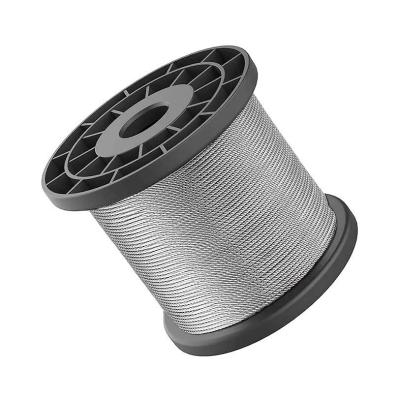 China Cables de acero sin aleación 1 6 12 18 6x37 FC 6x37 IWRC con recubrimiento galvanizado de alu-zinco en venta