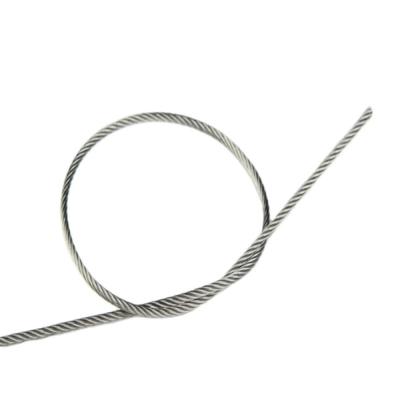 Cina 6x19S+FC 6 mm fune di acciaio galvanizzato per derricare, sollevare e tracciare in vendita