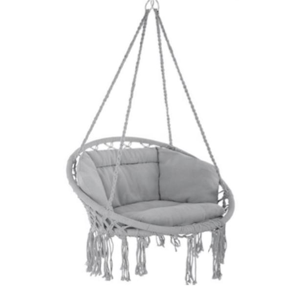 Quality Yard Garden Hammock Swing Chair Macrame Swing Hanging Chair Comfortable for sale