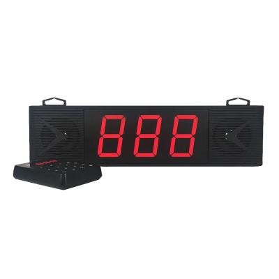 China Wireless Queue Calling System 3 Digits For Restaurant Hospital Waiting Line Management for sale