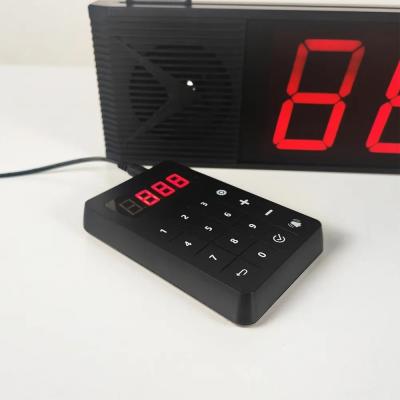 China Wireless Queue Calling System 3 Digits For Restaurant Hospital Waiting Line Management for sale