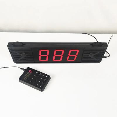 China Wireless Queue Calling System 3 Digits For Restaurant Hospital Waiting Line Management for sale