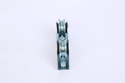 China heavy duty double bearings two-wheels sliding gate sliding gate roller wheel metal accessories for sale
