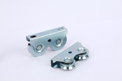 China heavy duty double bearings two-wheels sliding gate sliding gate roller wheel metal accessories for sale