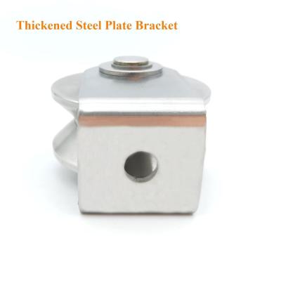Cina Hotel And Home V Groove Gate Wheels Stainless Steel Bracket su misura in vendita