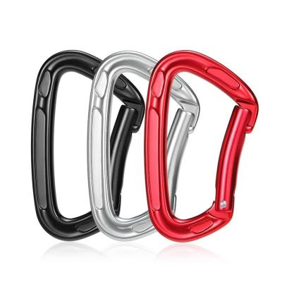 China Performance 22-24 KN Carabiner Hook 7075 Aluminum Carabiner Climbing Safety Snap Hook for sale