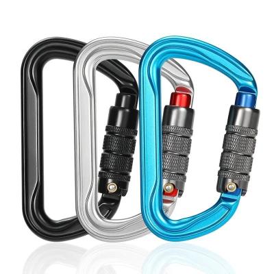 China OEM Accepting 30KN Heavy Duty Carabiner Snap Hook for Mountain Climbing in Heavy Industry for sale