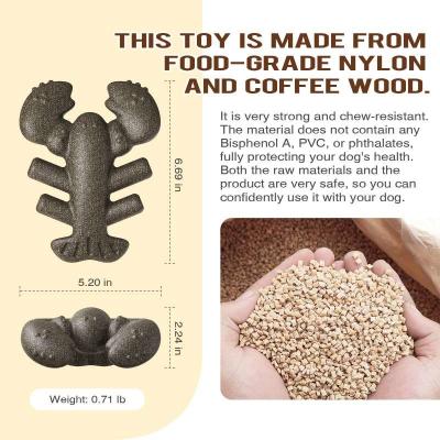 China Ultra-Resilient Lobster Dog  Chew Toy For Power Chewers Dog Toy for sale