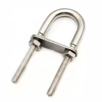 Bolt U de la marina Hardware de aparejo de acero inoxidable cabeza de gran tamaño Bolt U