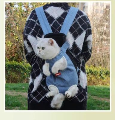 China Lightweight and Spacious Pet Carrier Bag Linen Canvas, Ideal for Cats and Dogs for sale