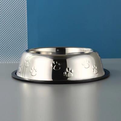 China Pet Bowls Feeders Stainless Steel Anti-Slip Dog Bowl Feeder for Home NO LCD Display for sale
