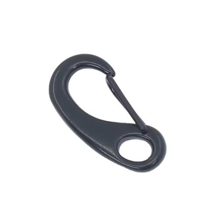 China 316 Stainless Steel Egg Shaped Spring Snap Hook Clip for Camping for sale