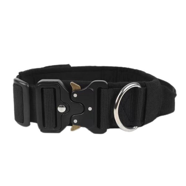 Quality Premium Durable and Comfortable Tactical Collar for Large Dogs - Adjustable, for sale