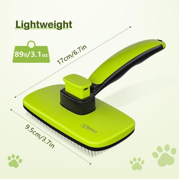 Quality Cat Brush Dog Brush Cat Hair Brush for Grooming Self Cleaning Slicker Dog Brush for sale