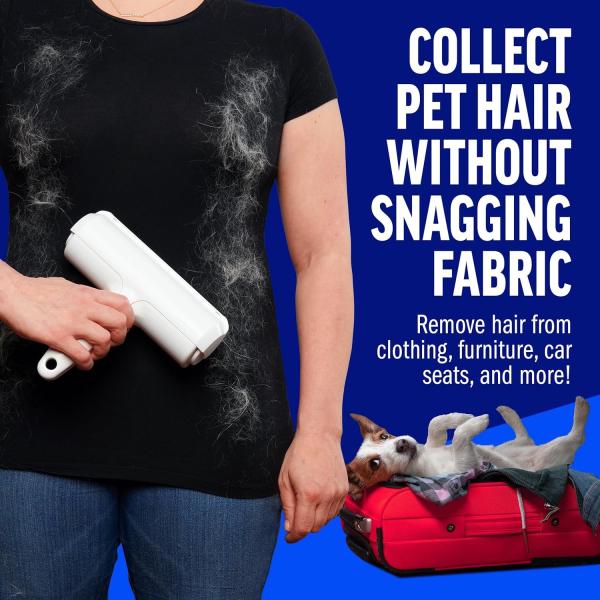 Quality Clothes Cat And Dog Hair Remover Portable Multi Surface For Carpets And Bedding for sale