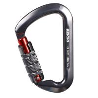 Quality 30KN D-Shape Aviation Aluminum Carabiner for Quickdraws and Versatile Climbing for sale