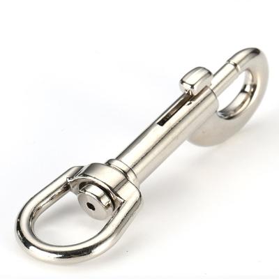China OEM Acceptance Black Finish Direct Rotating Metal Snap Carabiner Hook for Purchase for sale