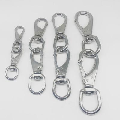 China Stainless Steel Polished Swivel Snap Hook for Mining and Healthcare Applications for sale
