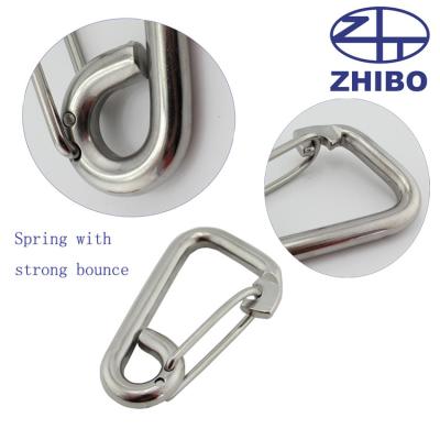 China Customized SS316 Mirror Polish Snap Hook Egg Type Boat Accessories OEM for sale