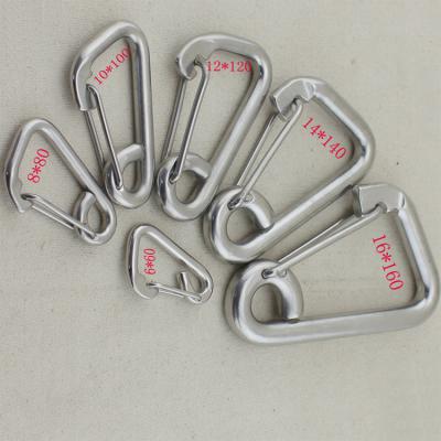 China Customized SS316 Mirror Polish Snap Hook Egg Type Boat Accessories OEM for sale