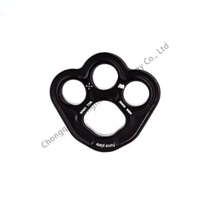 China Outdoor Adventure Gear Heavy Duty 50KN Rope Separator Plate with Galvanized Finish for sale