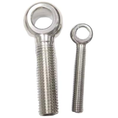 China Plain Finish Stainless Steel DIN 444 Fish Eye Lifting Screw For Construction Lifting for sale