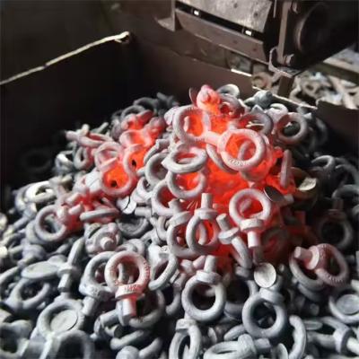 China ZINC Finish High Tensile Shoulder Eye Bolt DIN 580 Carbon Steel For Heavy Lifting for sale