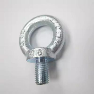 China ZINC Finish High Tensile Shoulder Eye Bolt DIN 580 Carbon Steel For Heavy Lifting for sale