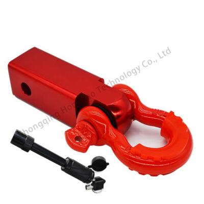 China Electrolytic Treatment 3/4 Inch Off Road Shackle Hitch Receiver for Truck Jeep Toyota for sale