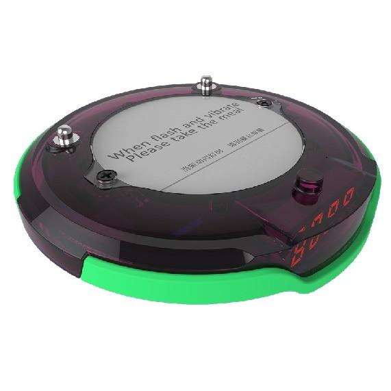 24 Hours Battery Life And 433.92MHz Frequency Wireless Pager Call System For Waiter