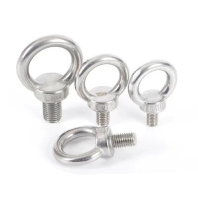 China M6-M30 Eye Bolt for M2 M6 M8 M10 M16 DIN580 Lifting Anchor Eye Bolts in Stainless Steel for sale
