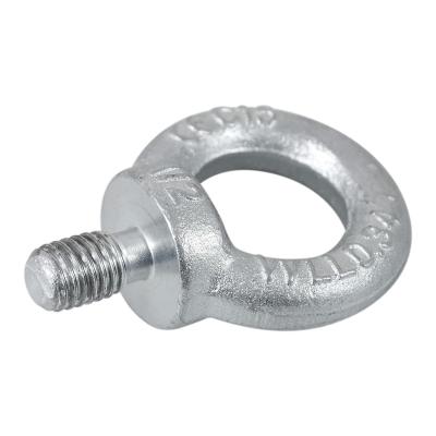 China Galvanized Threaded Fastener Eye Bolt For JIS Standard Lifting And Rigging Operation for sale