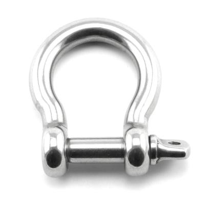China Customized AISI304/316 Stainless Steel Us Type Dee Bow Shackle for OEM for sale