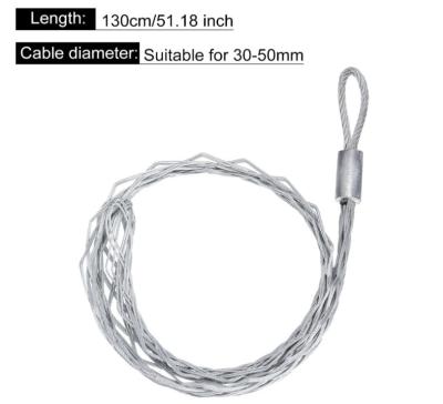 China Wire Mesh Puller  Grip Anti-slip Wrap Side Pull Galvanizing Steel Wire Grips Net Cover Smooth(Silver) for sale