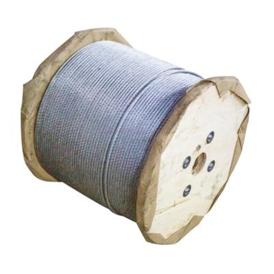 China OEM Galvanized 6*12 6*7 6*19*6*37 Steel Wire Rope for Dry or Grease Applications for sale