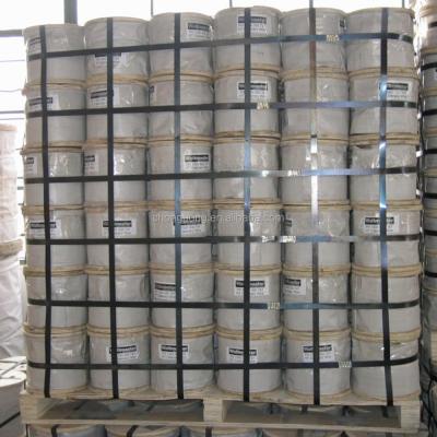 China Non-Alloy Carbon Steel 3/32" 7x19 IPS/EIPS Galvanized Wire Rope 5000 fts for Aircraft Cable at Best for sale